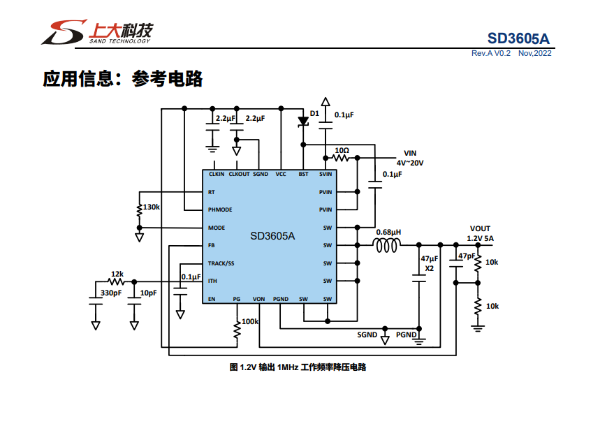 SD3605A替代LTC3605A_上大科技,专业充电IC,音频功放IC,电源管理IC,移动电源IC,PD电源方案,马达驱动IC