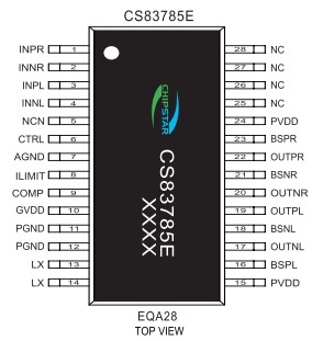 CS83785E_上大科技,专业充电IC,音频功放IC,电源管理IC,移动电源IC,PD电源方案,马达驱动IC